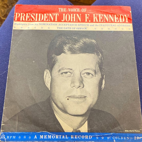 Office | The Voice Of President John F Kennedy 45 Record | Poshmark